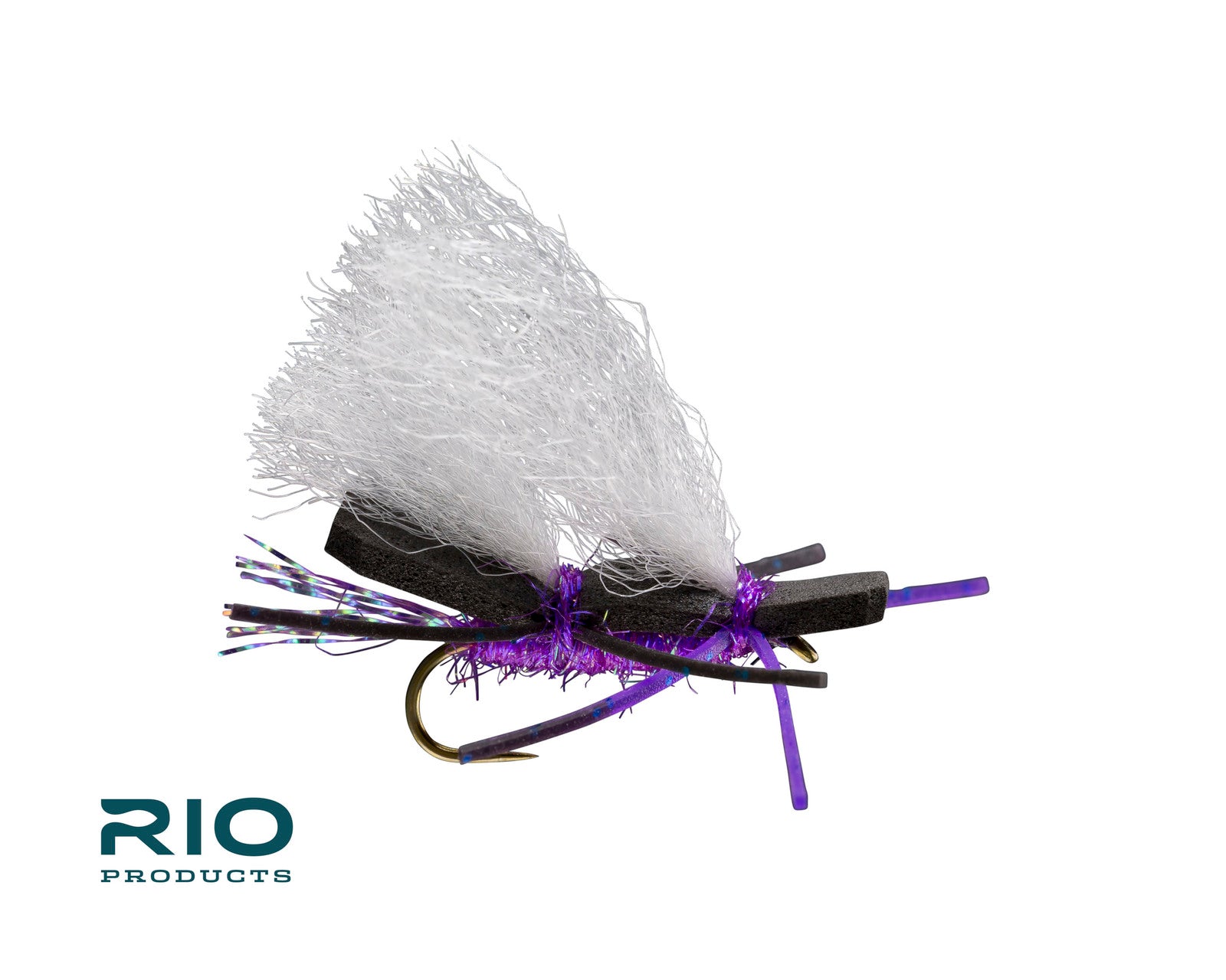 Rio Flies - Chubby Chernobyl Purple – Freestone Fly Shop